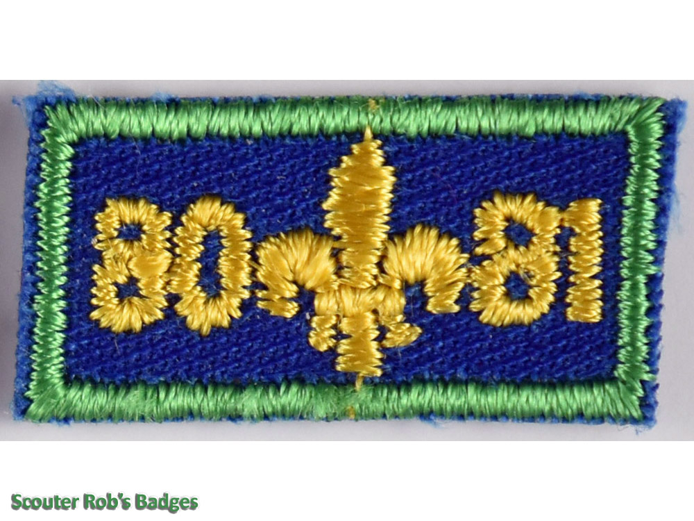 Scouter Rob's Badges